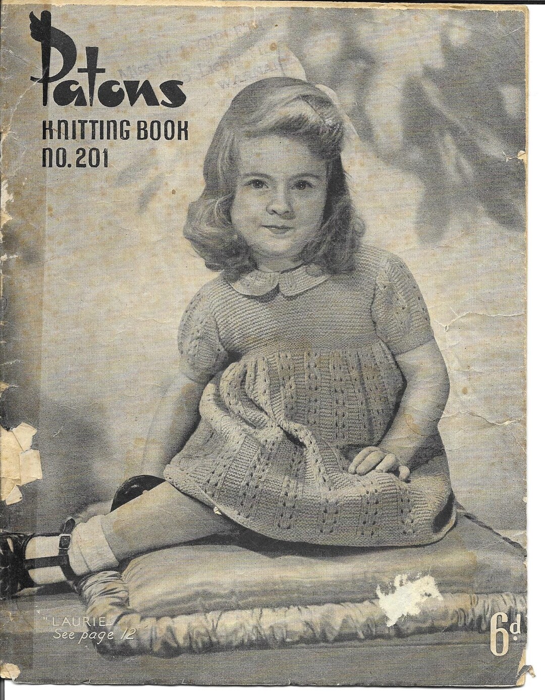 A Very Early Edition of Patons Patterns. Patons 201. - Etsy