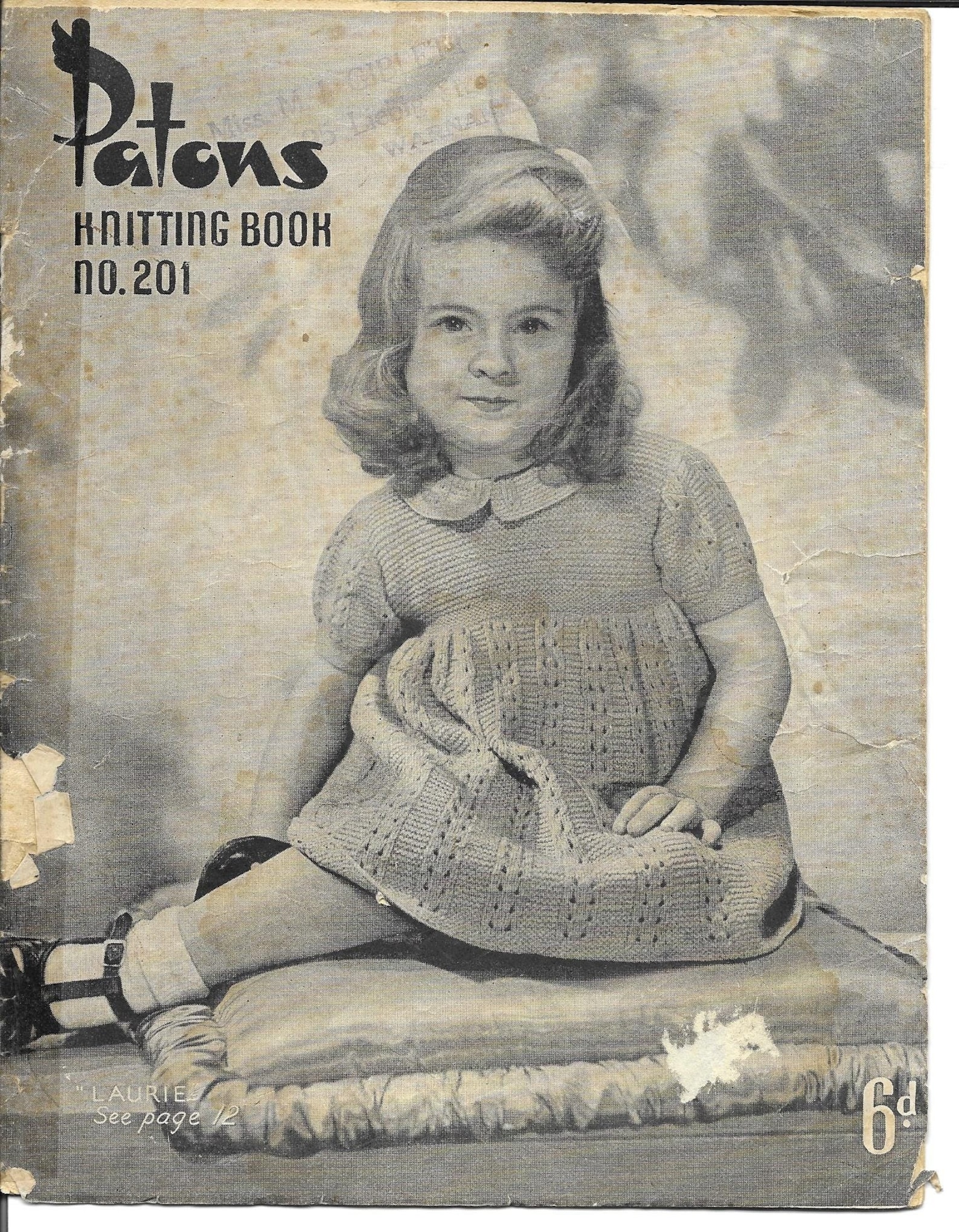 A Very Early Edition of Patons Patterns. Patons 201. - Etsy
