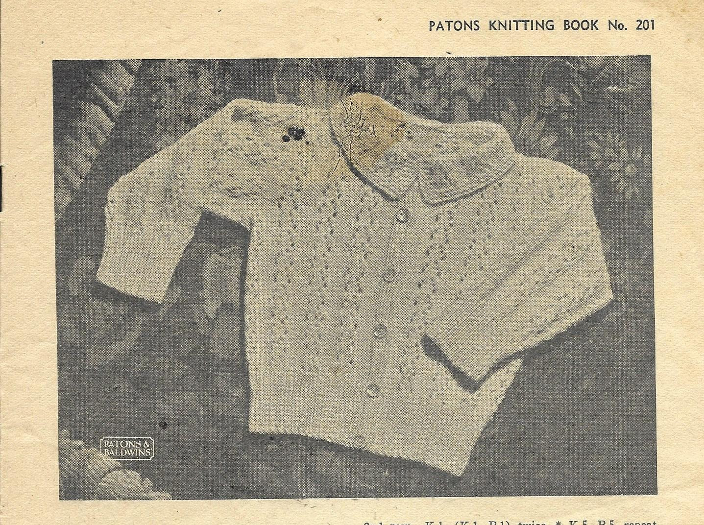 A Very Early Edition of Patons Patterns. Patons 201. - Etsy