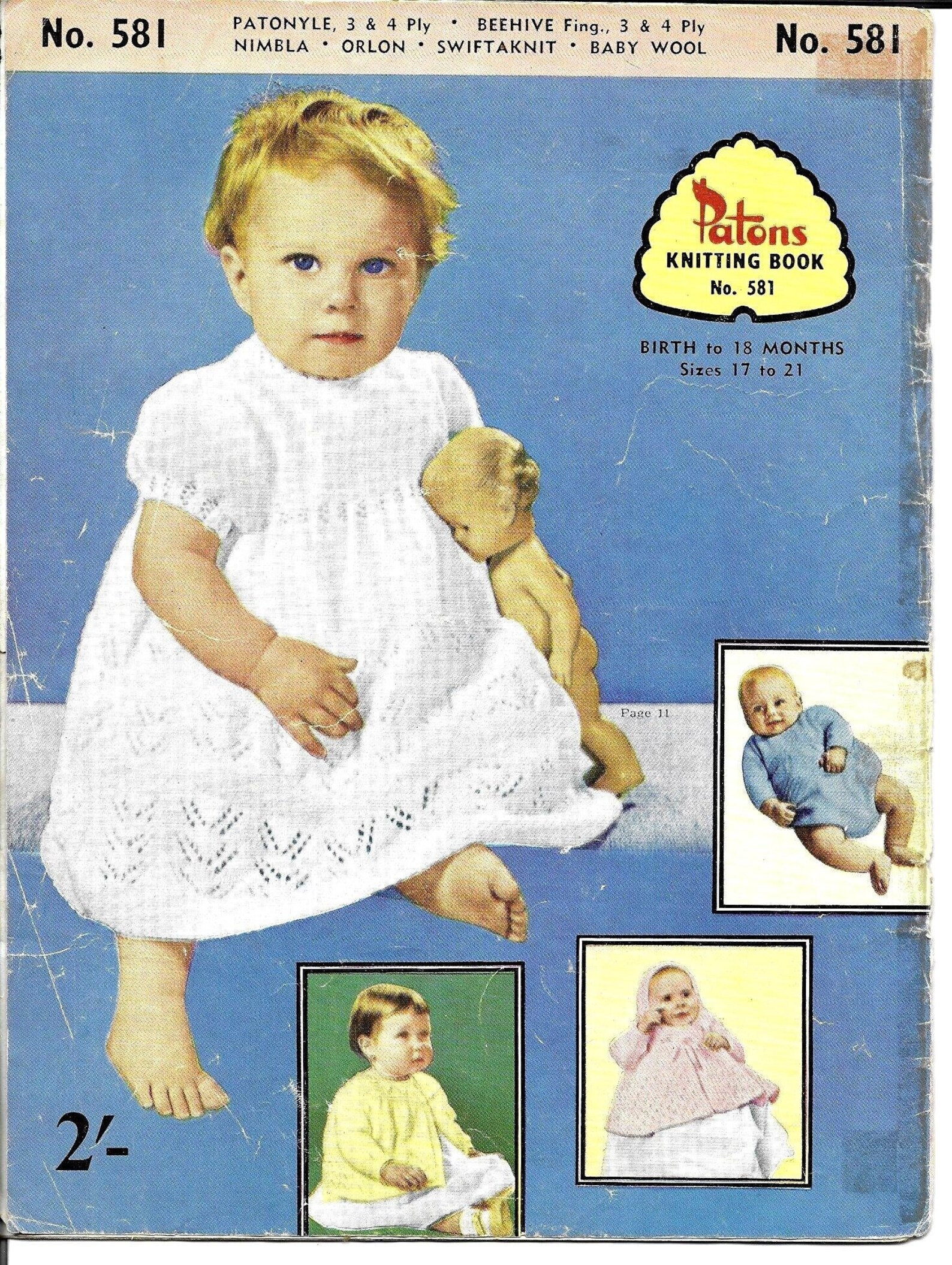 Patons 581. Birth to 18 Months. - Etsy Canada