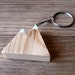 Rustic Wooden Keychain, Minimalist Mountain Gift, Gift for Nature ...