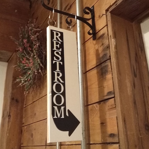 NEW Personalized Bathroom Street Sign/vertical - Etsy