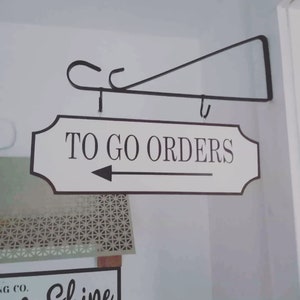 Personalized Street Signs, to Go Orders, Restaurant Sign, Farmhouse ...