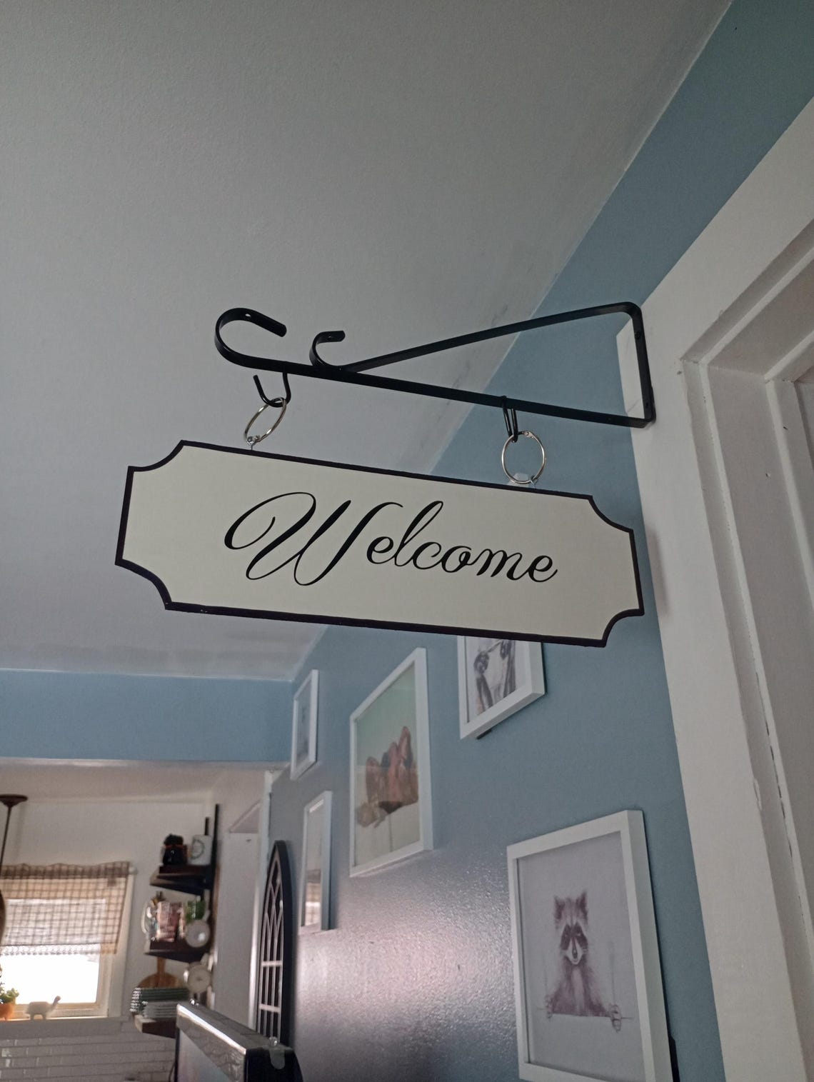 Personalized Street Signs Double Sided Restaurant Welcome Thank You ...