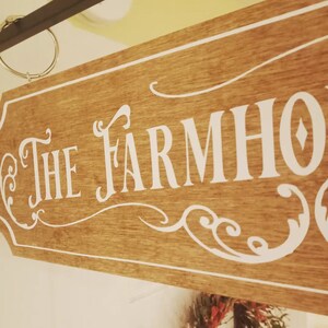 Farmhouse Style Stained Street Sign, Personalized Street Signs, Rustic ...