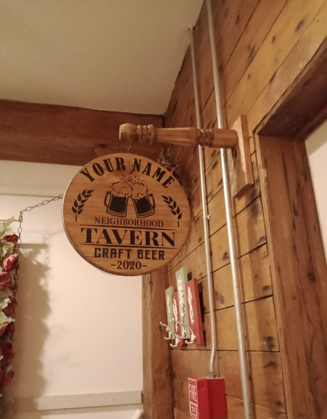 Personalized Custom Bar Sign Decor Farm House Rustic Bar - Etsy
