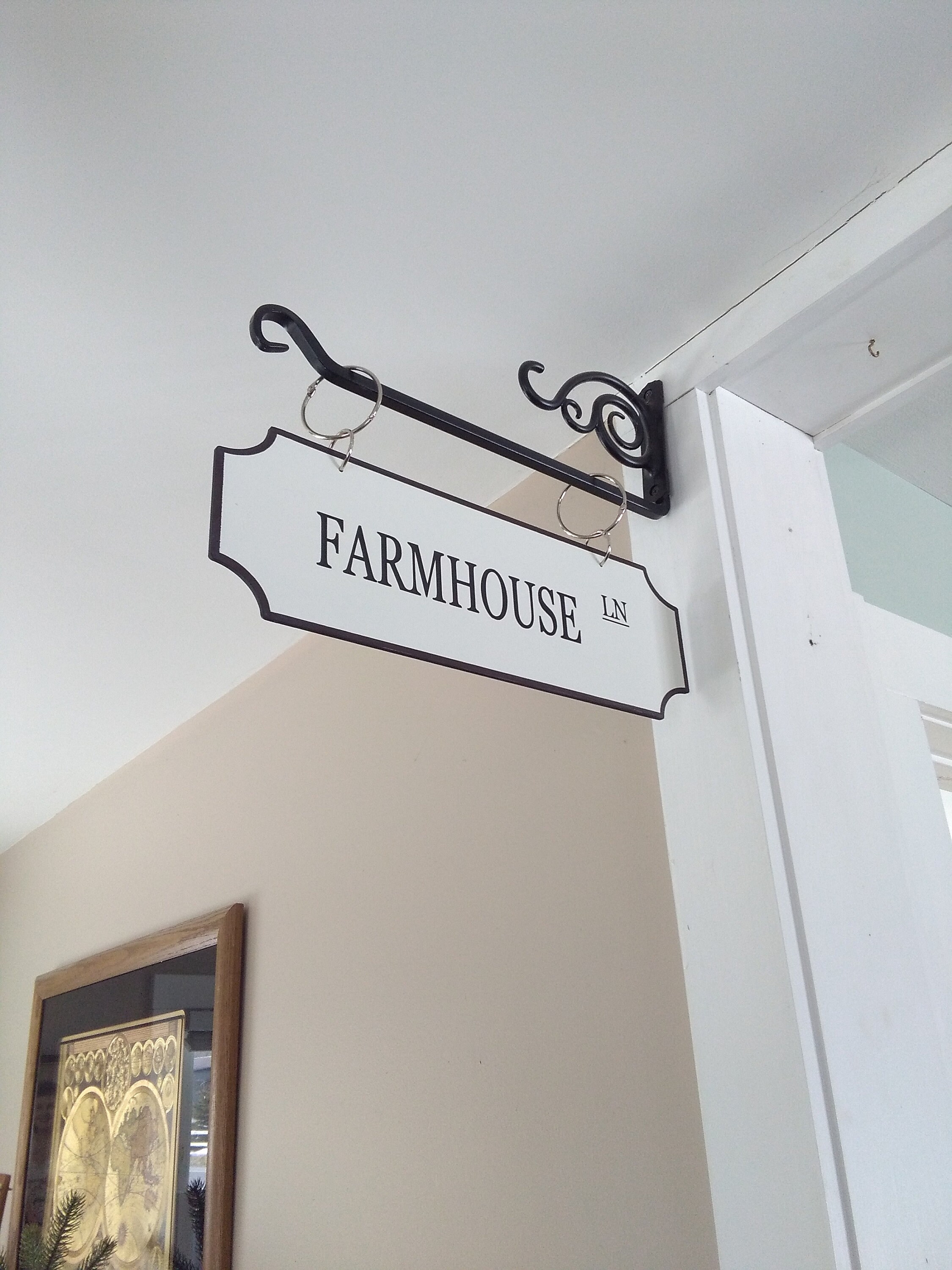 Farmhouse Style Decor Personalized Street Signs Rustic - Etsy