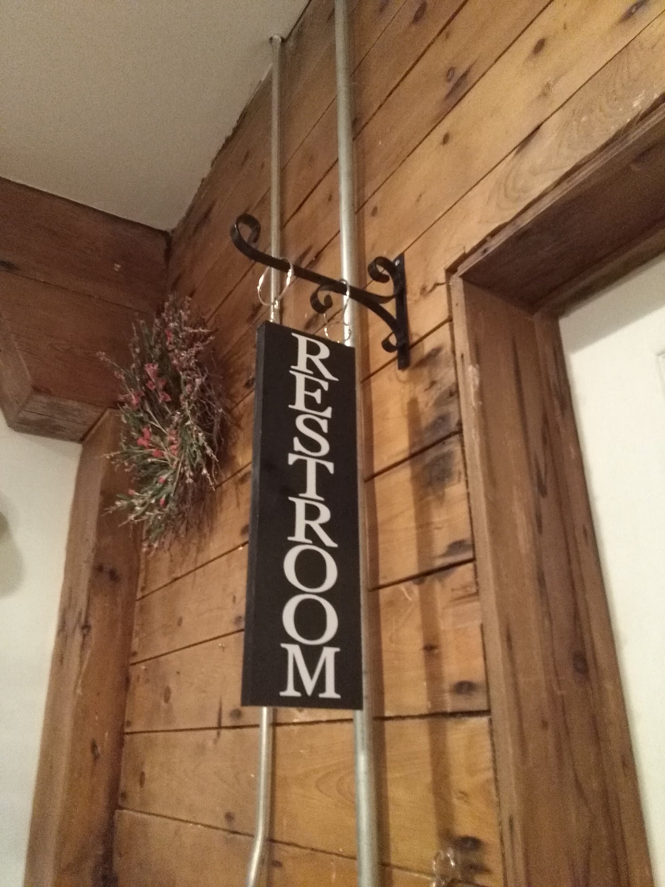NEW!! Personalized Bathroom Street Sign/vertical Restroom/personalized ...