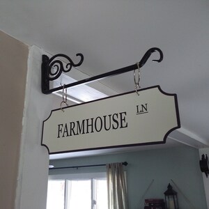 Farmhouse Style Decor, Personalized Street Signs, Rustic Street Signs ...