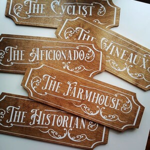 Farmhouse Style Stained Street Sign, Personalized Street Signs, Rustic ...