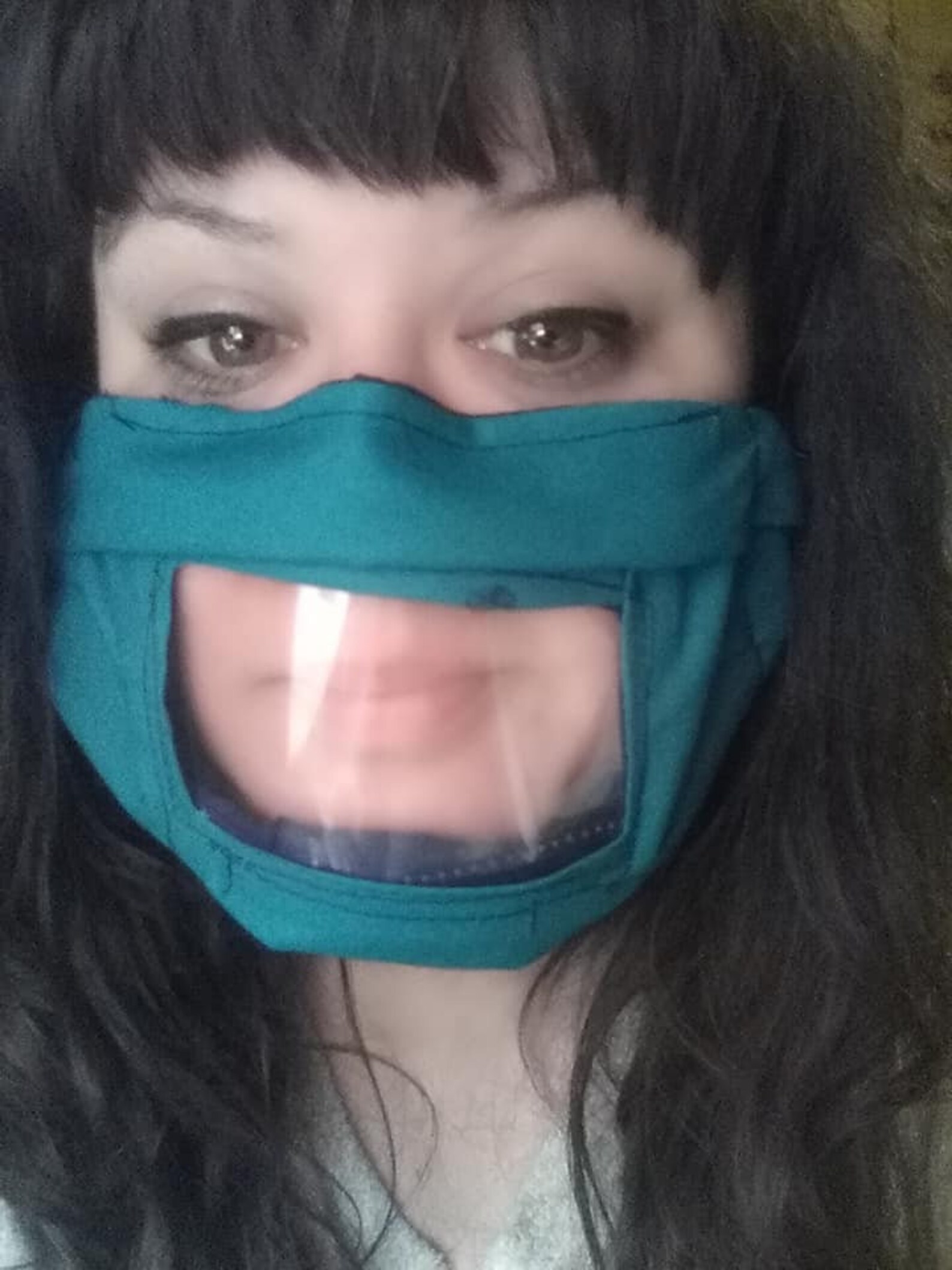 ASL Mask Mask for Deaf & Hard of Hearing Window Mask Mask | Etsy