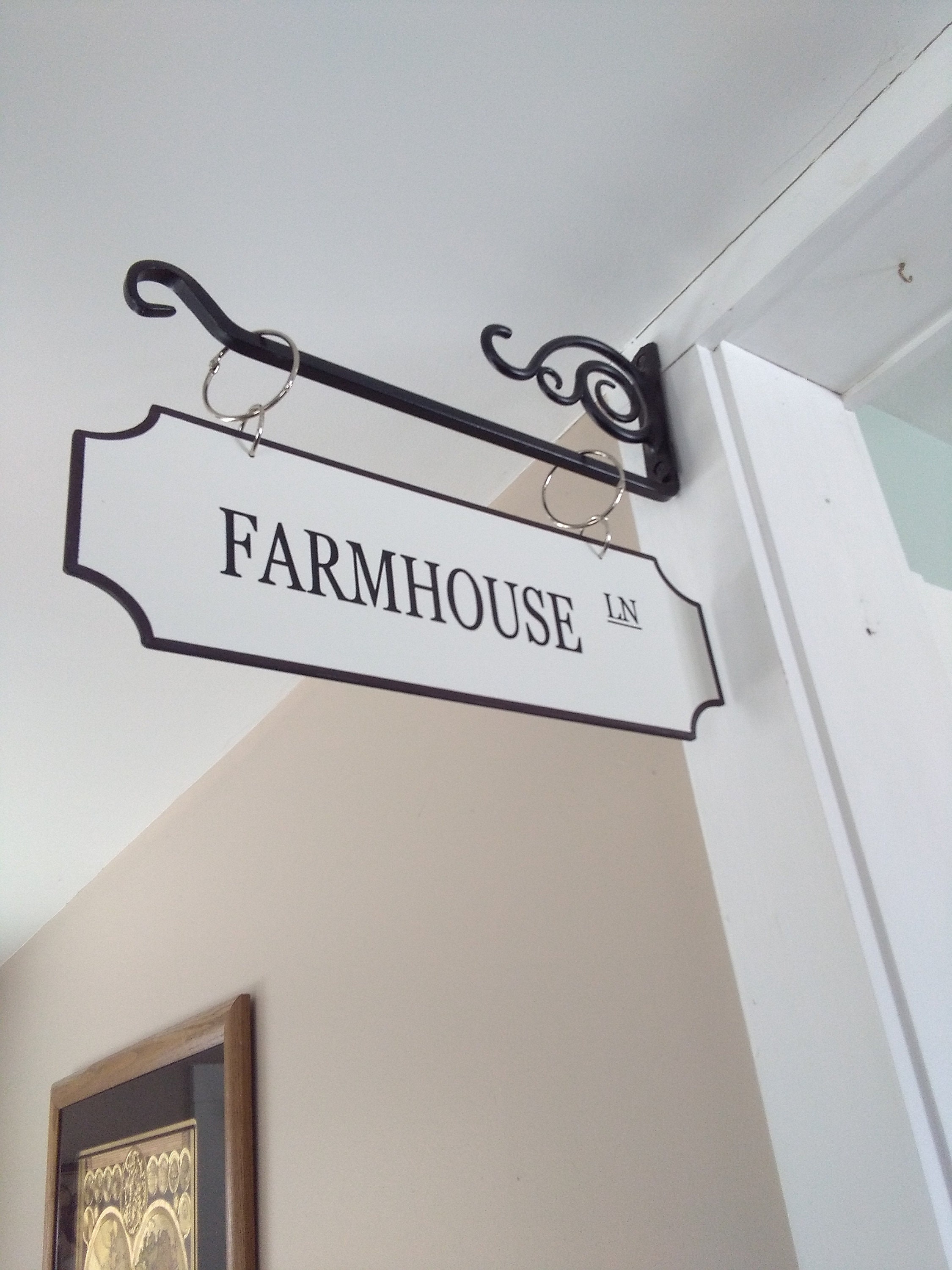 Farmhouse Style Decor Personalized Street Signs Rustic - Etsy