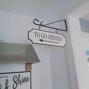 Personalized Street Signs, to Go Orders, Restaurant Sign, Farmhouse ...