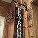 NEW!! Personalized Bathroom Street Sign/vertical Restroom/personalized ...