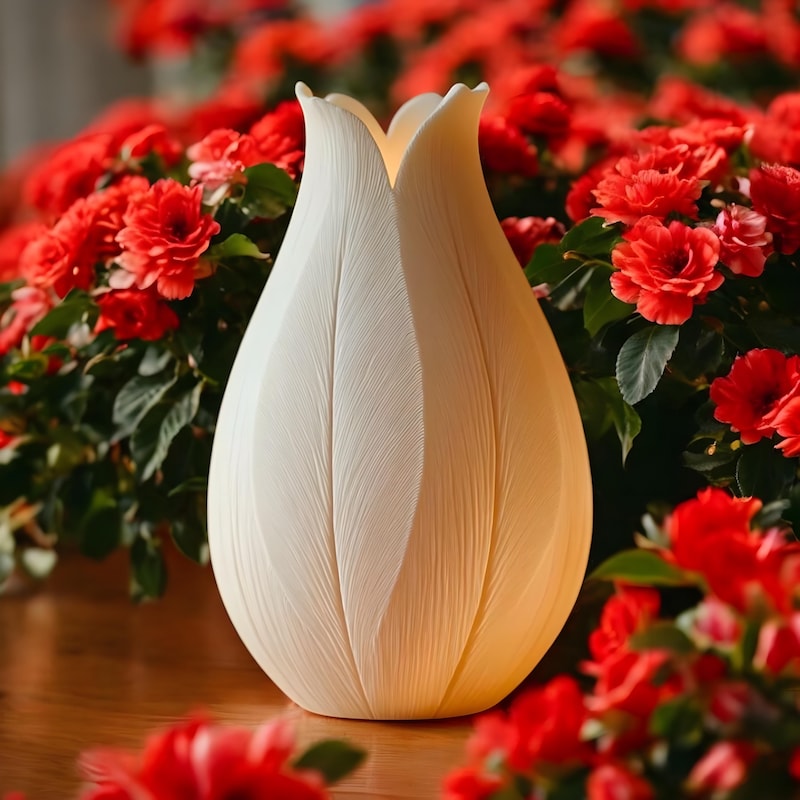 Tulip Vase - Etsy