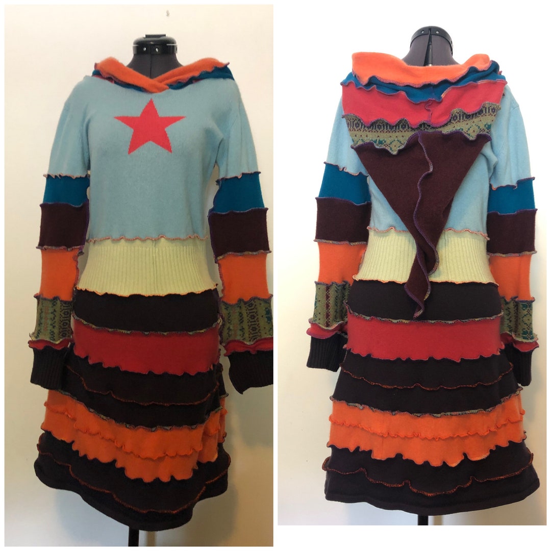 Katwise Inspired Cashmere Sweater Dress. OOAK. Size M - Etsy