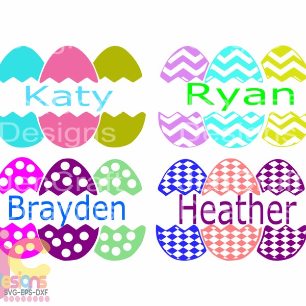 Easter Egg Svg - Etsy