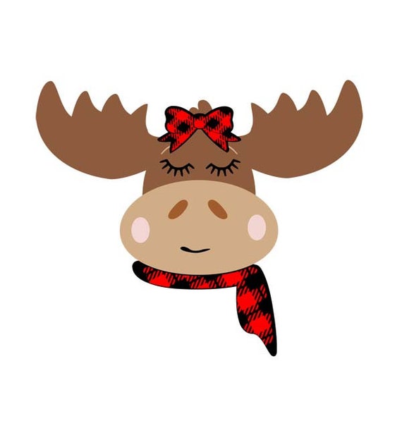 Cartoon Girl Moose Pictures