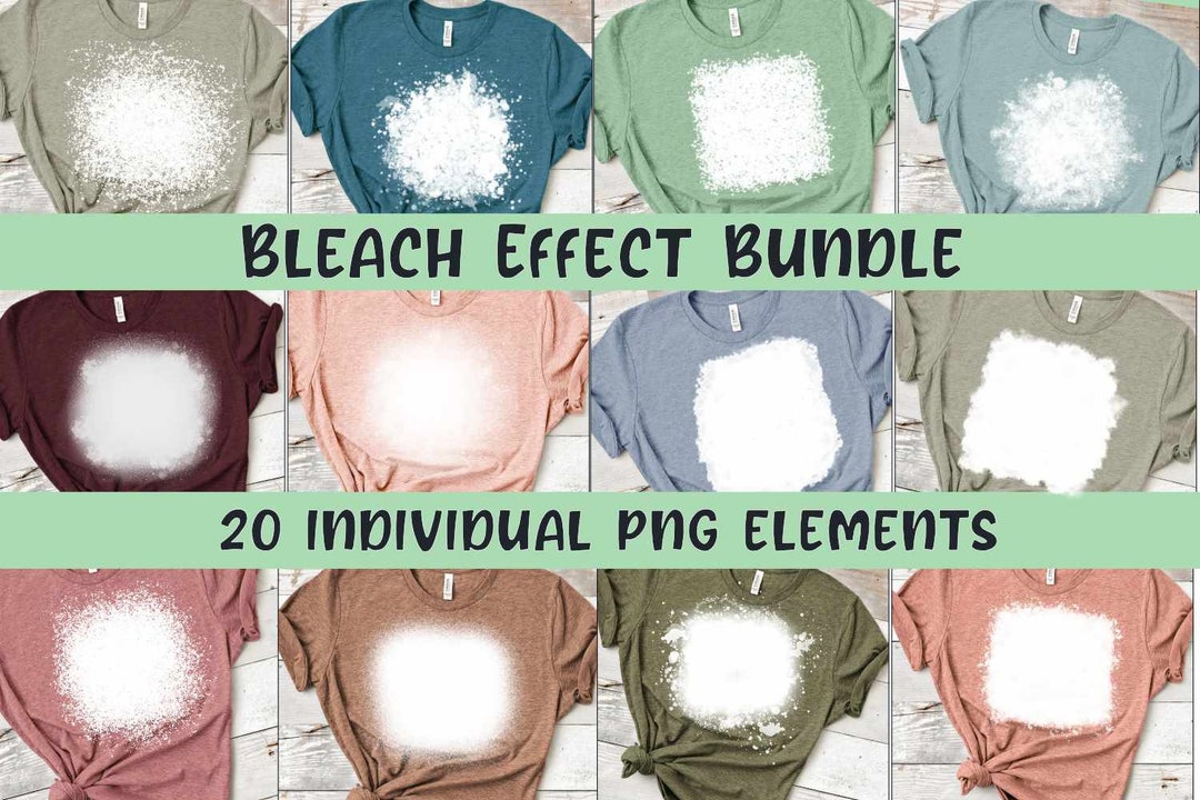 Bleach Effect PNG Bundle: Splatter Overlay Mockup (300 DPI) - Etsy UK