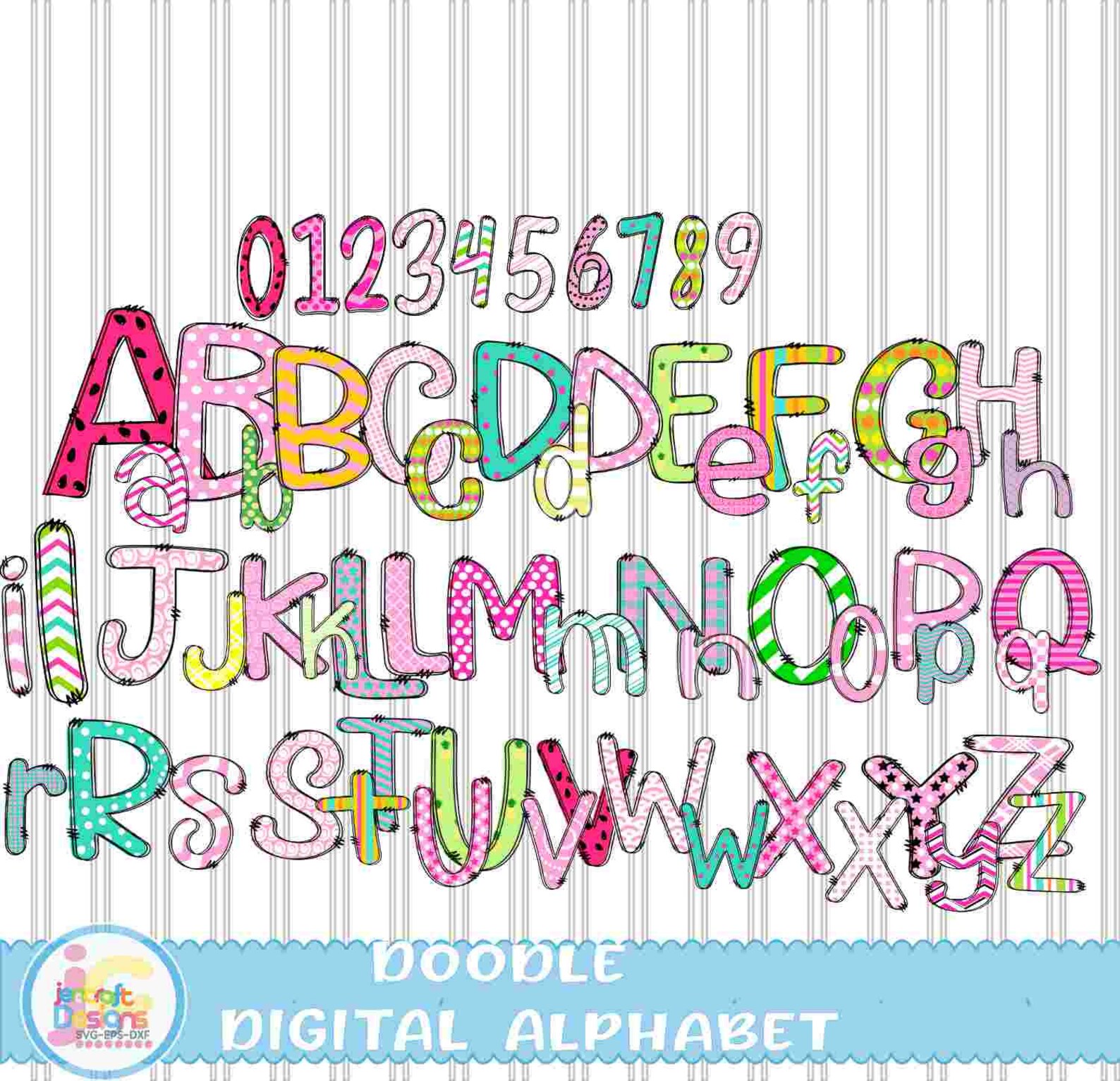 Doodle Letters Png Beach Summer Png Sublimation Ocean Hand - Etsy