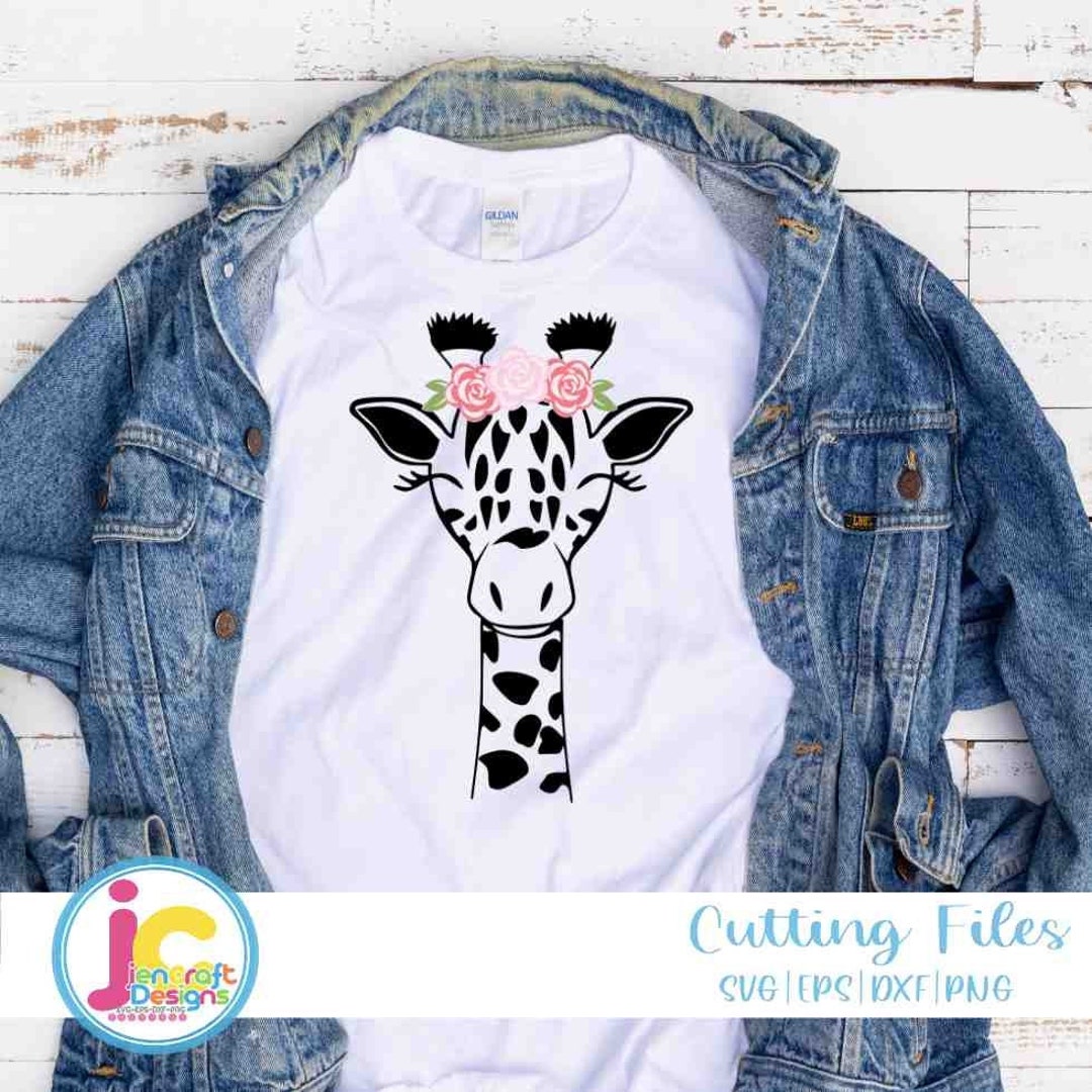 Giraffe Svg, Giraffe Face Svg, Giraffe Head Svg, Cute Giraffe Face Svg ...