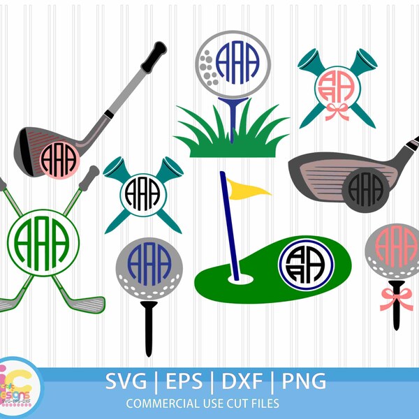 Golf Green Svg - Etsy