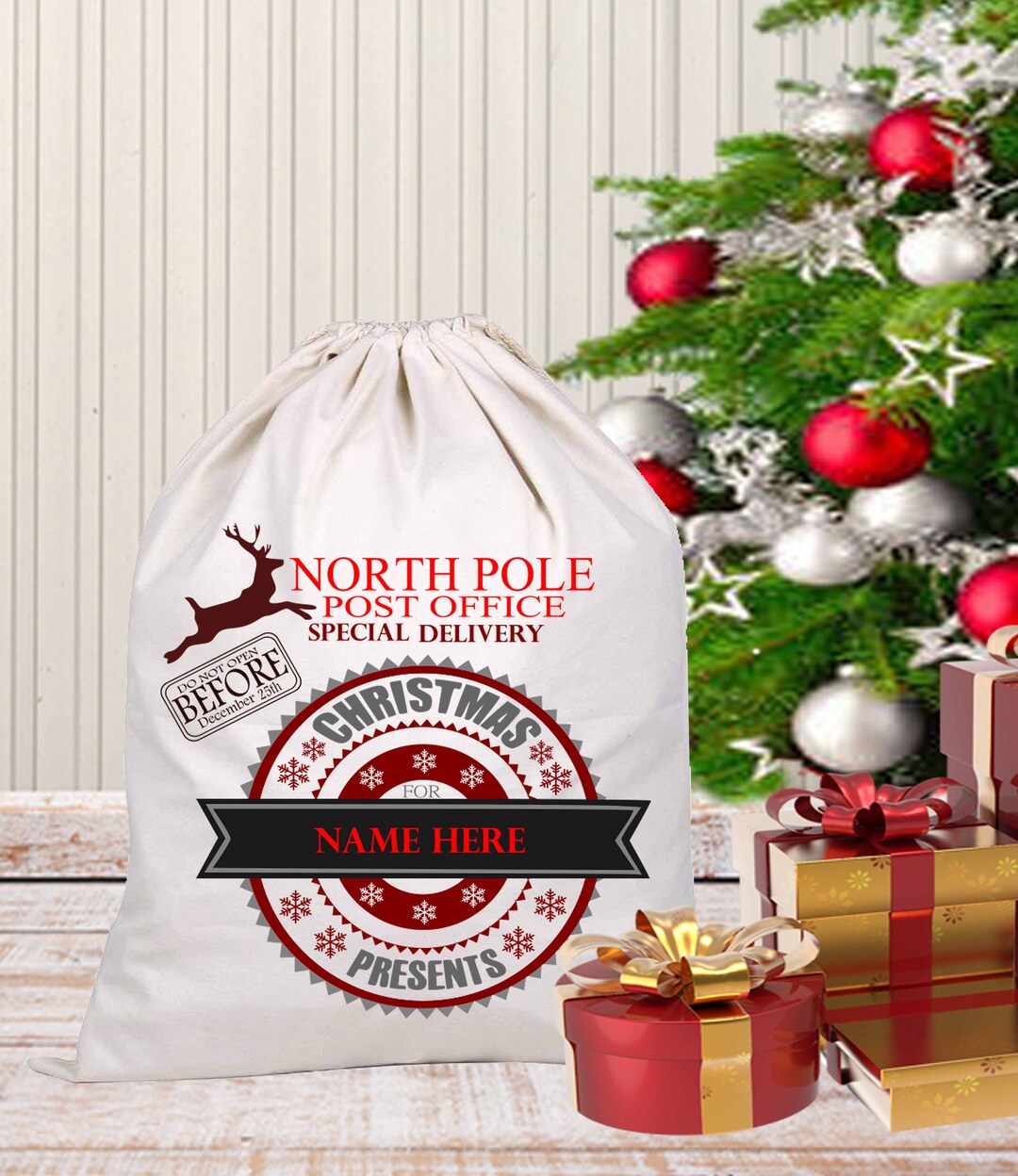 Christmas Santa Sack Svg Cut File SVG Eps Png Dxfdigital - Etsy