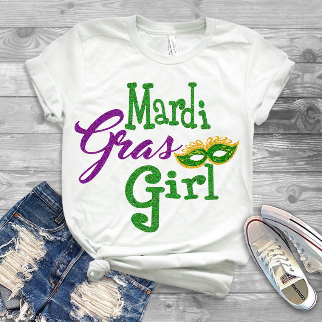 Mardi Gras Girl SVG, Louisiana Fat Tuesday Jester Crown, New Orleans ...