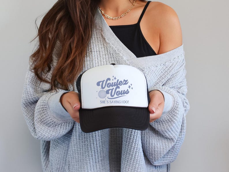 Disco Bachelorette Hats | Retro Dancing Queen Trucker Hats | Custom ...
