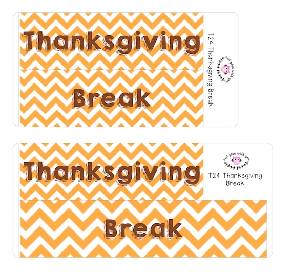 Thanksgiving Chevron Pattern