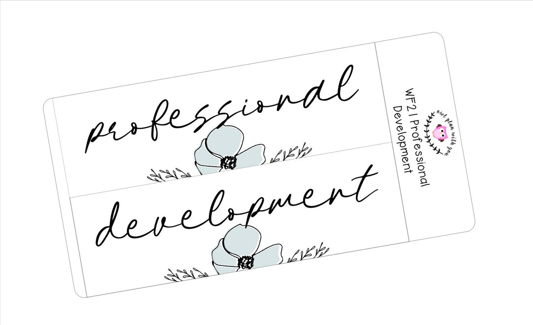 WF21 || Wildflower Professional Development Full Day Stickers - Etsy