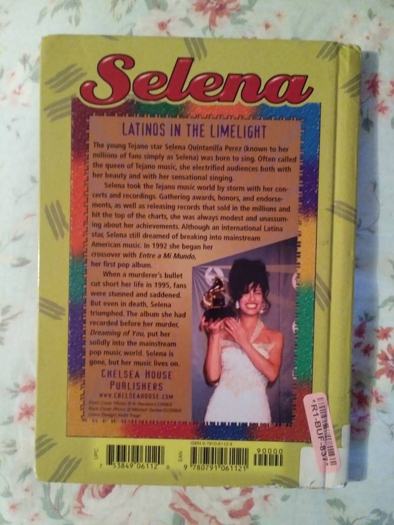 Selena, Latinos in the Limelight Chelsea House Publishers Selena ...