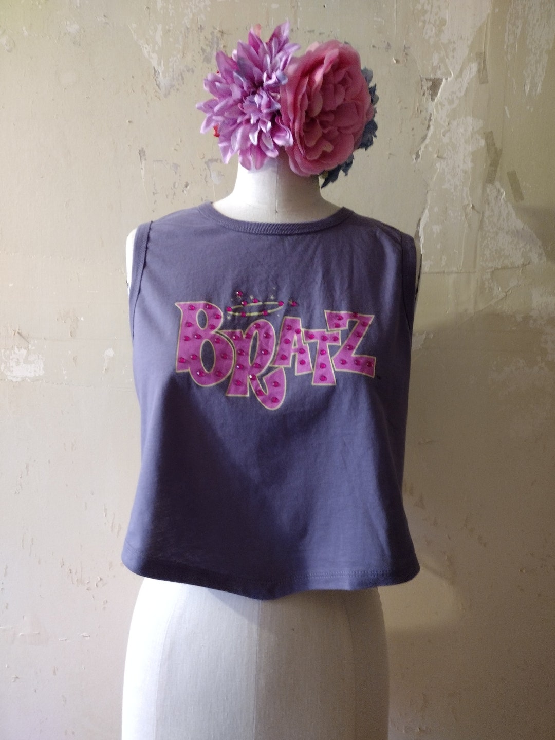 Bratz Violet Cropped Top Misses Medium Large XL Licensed Bratz - Etsy