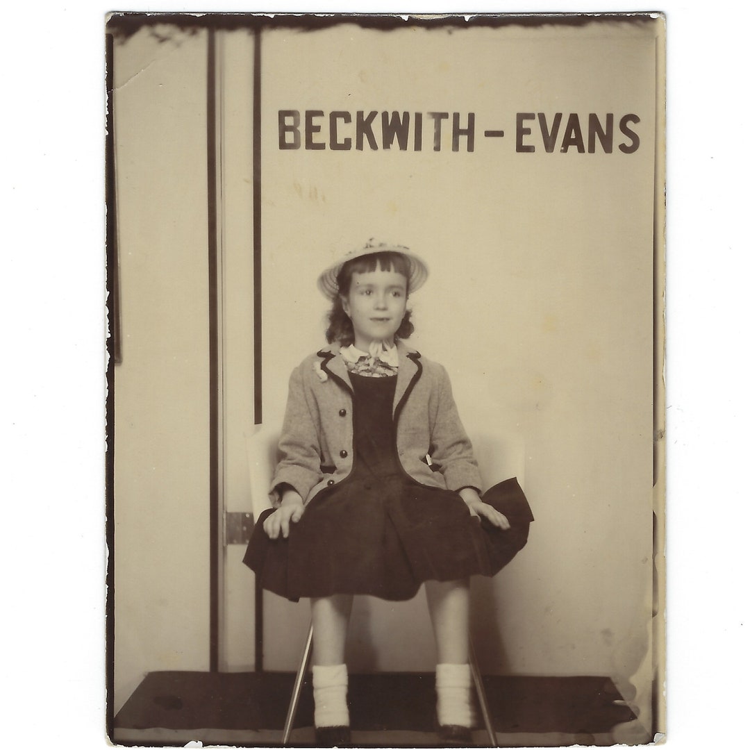 What a Doll! Vintage Photo of a Girl?/mannequin? Taken at Beckwith ...