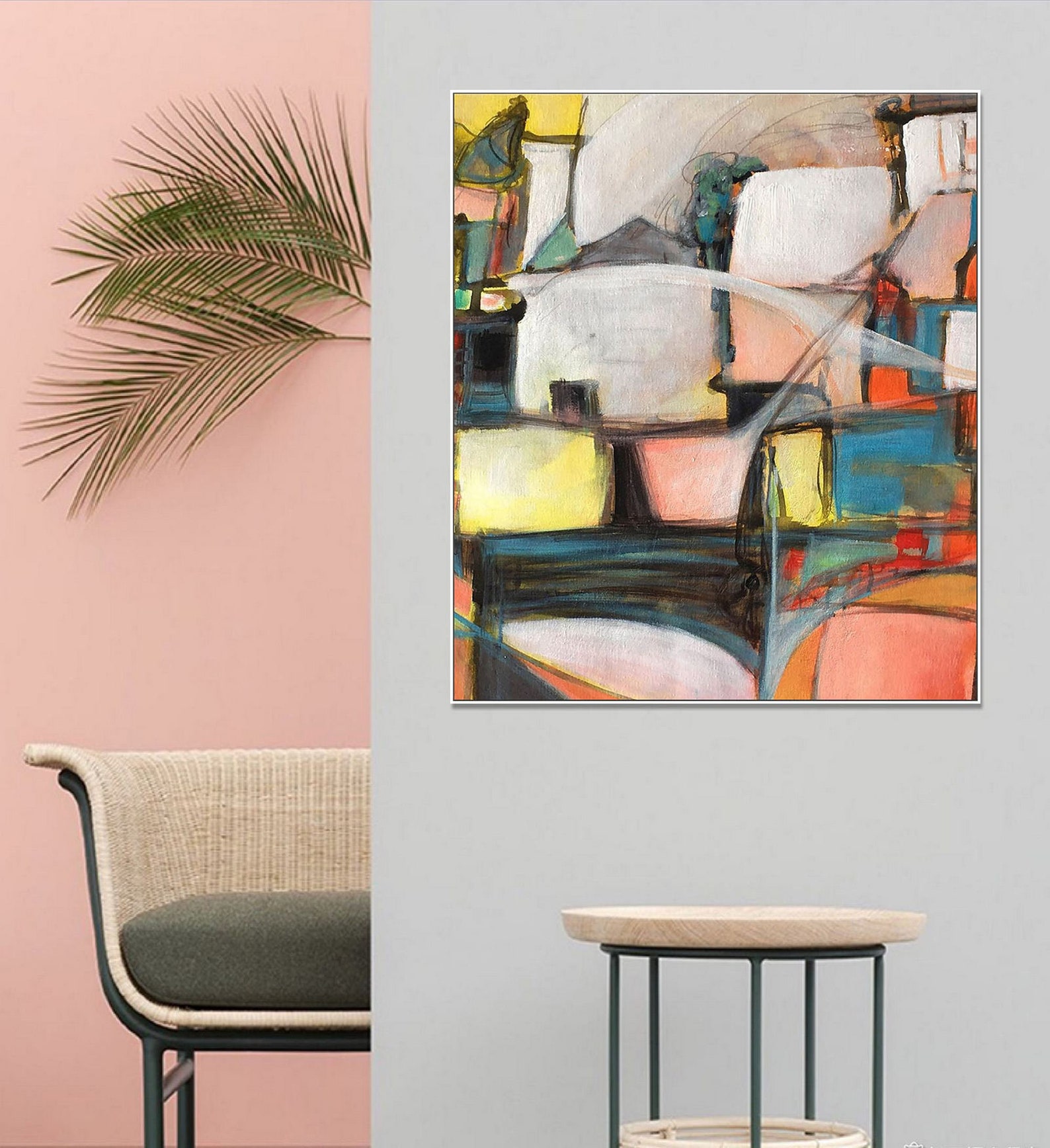 Abstract Oil Painting Original Abstract Art Large Oil - Etsy