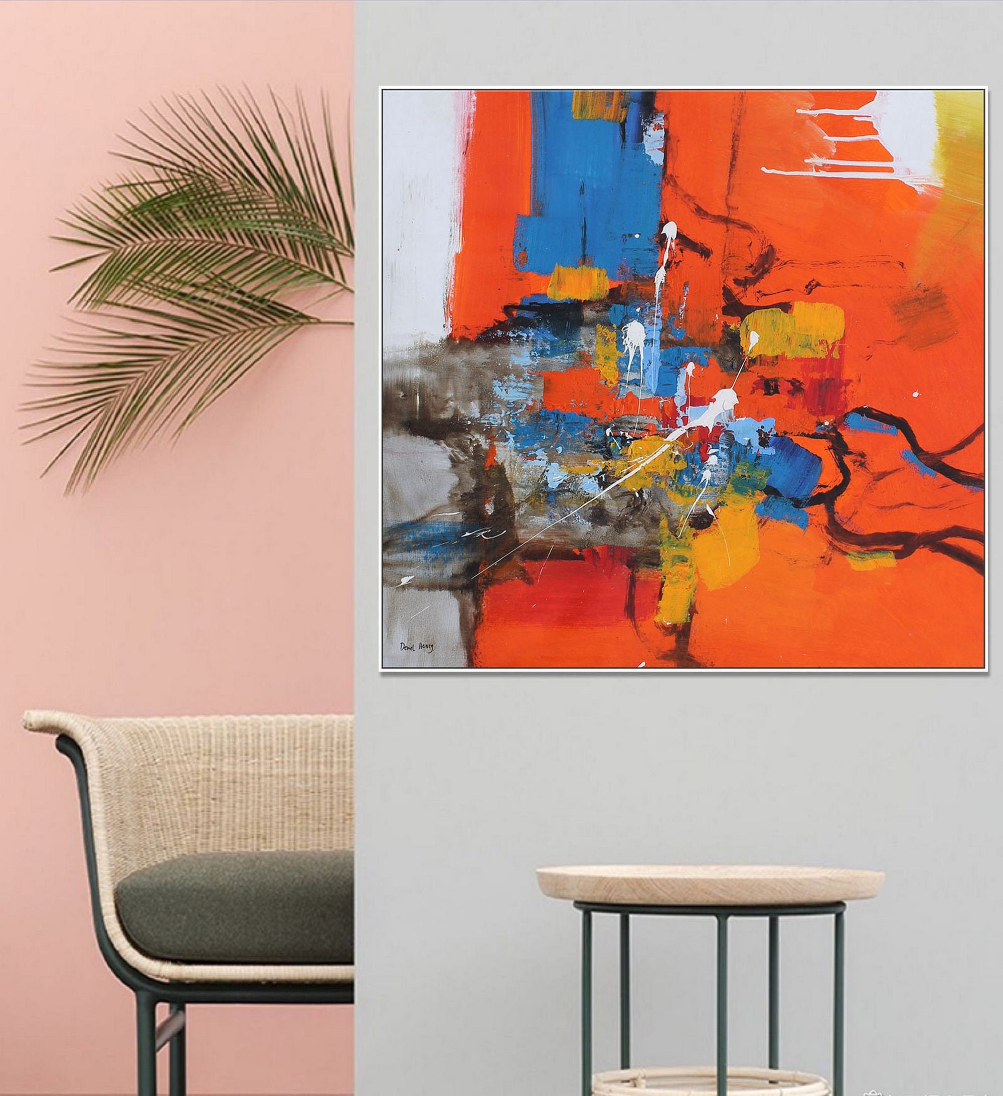 Abstract Oil Painting Original Abstract Painting Canvas Art | Etsy