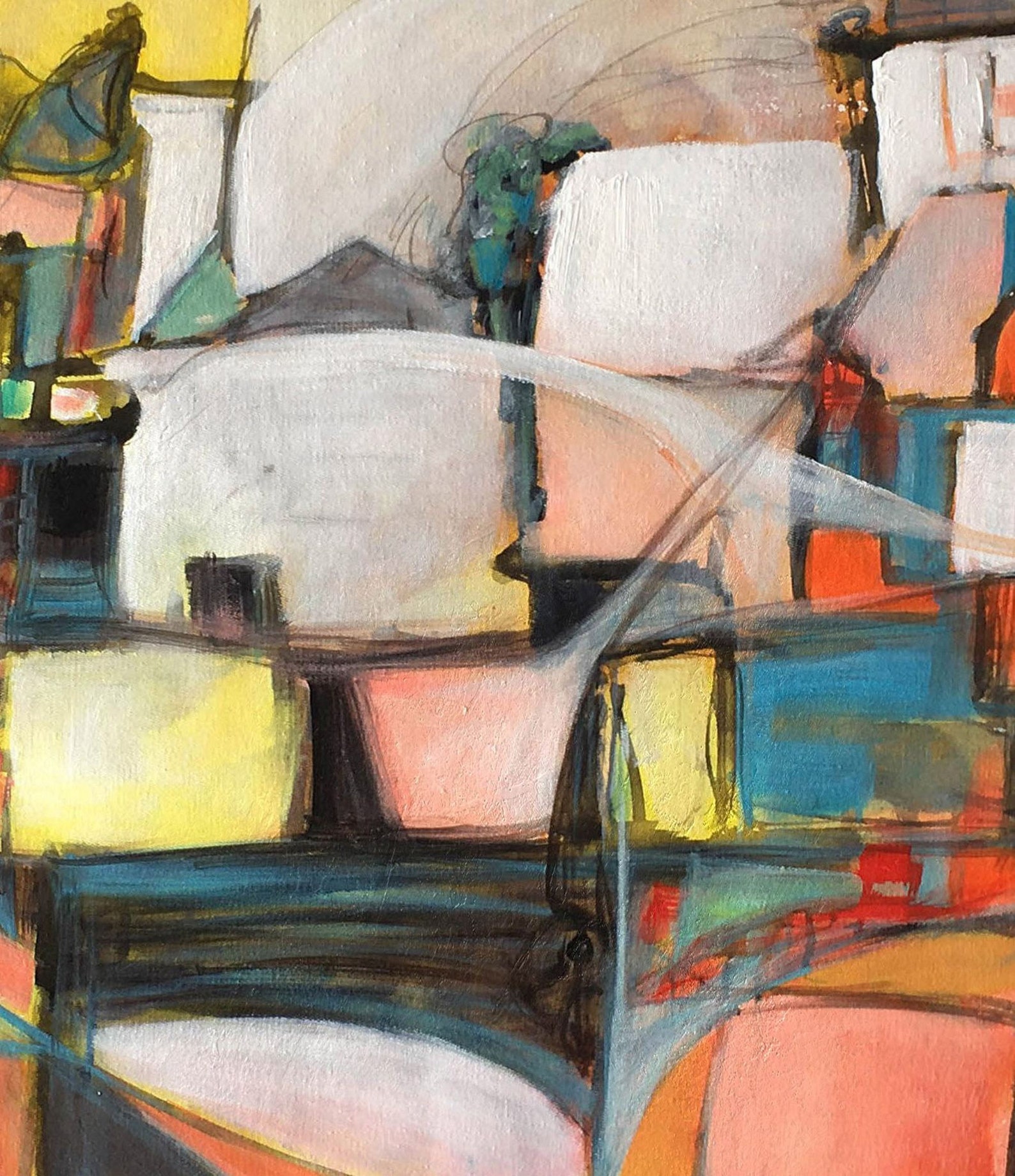 Abstract Oil Painting Original Abstract Art Large Oil - Etsy