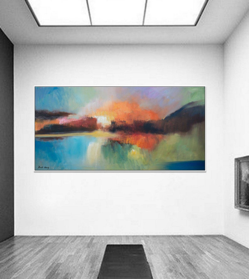 Abstract Canvas Painting Modern Art Large Art Large Wall - Etsy