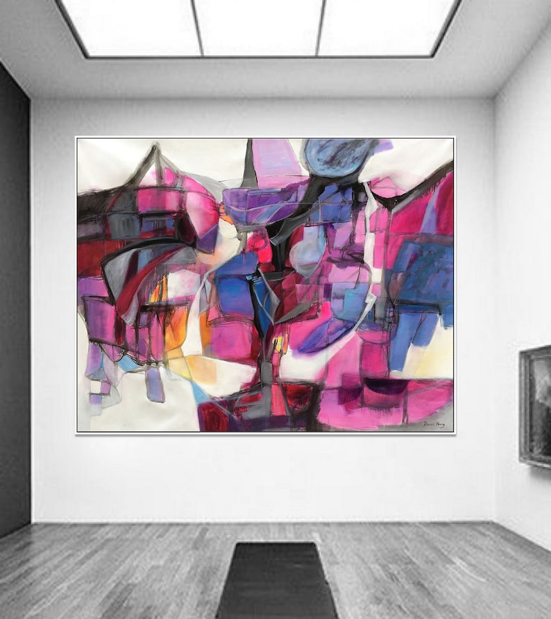 Modern Art Large Wall Art Painting Abstract Canvas Painting | Etsy