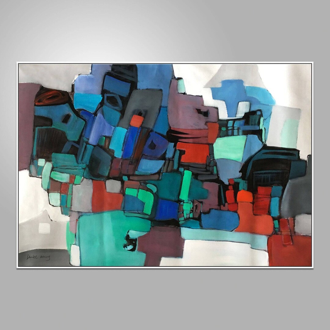 Original Abstract Painting, Contemporary Wall Art, Abstract Oil ...