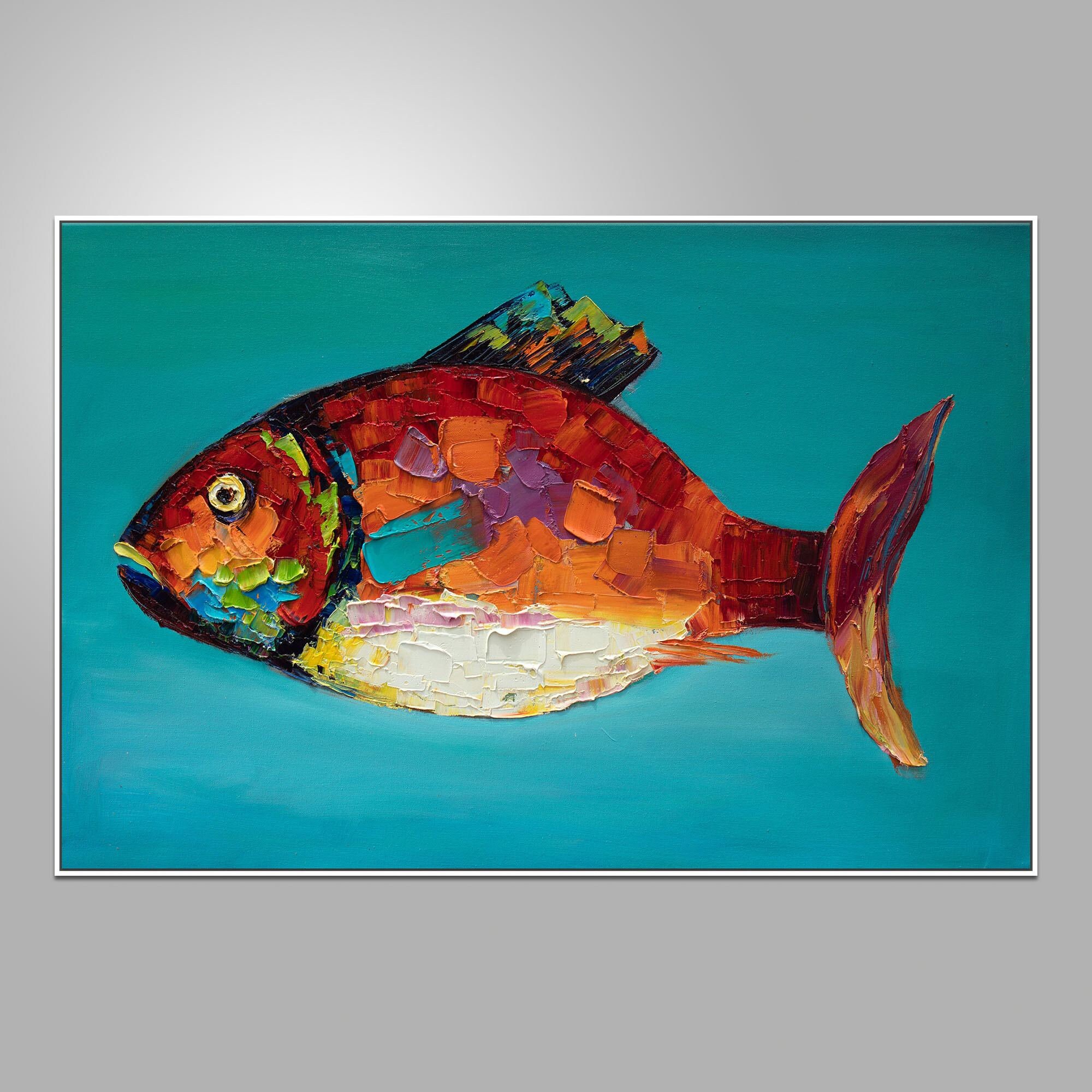 Fish Paintings Abstract