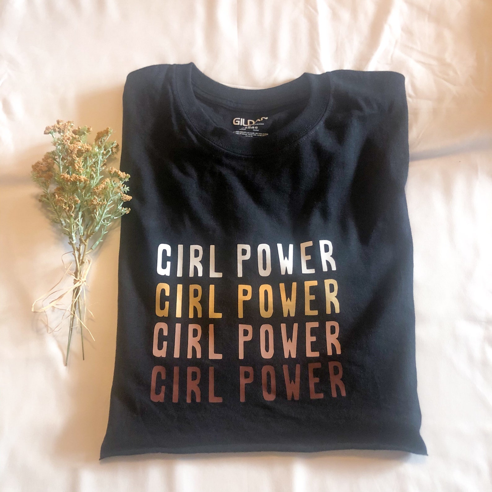 Girl power tee shirt | Etsy