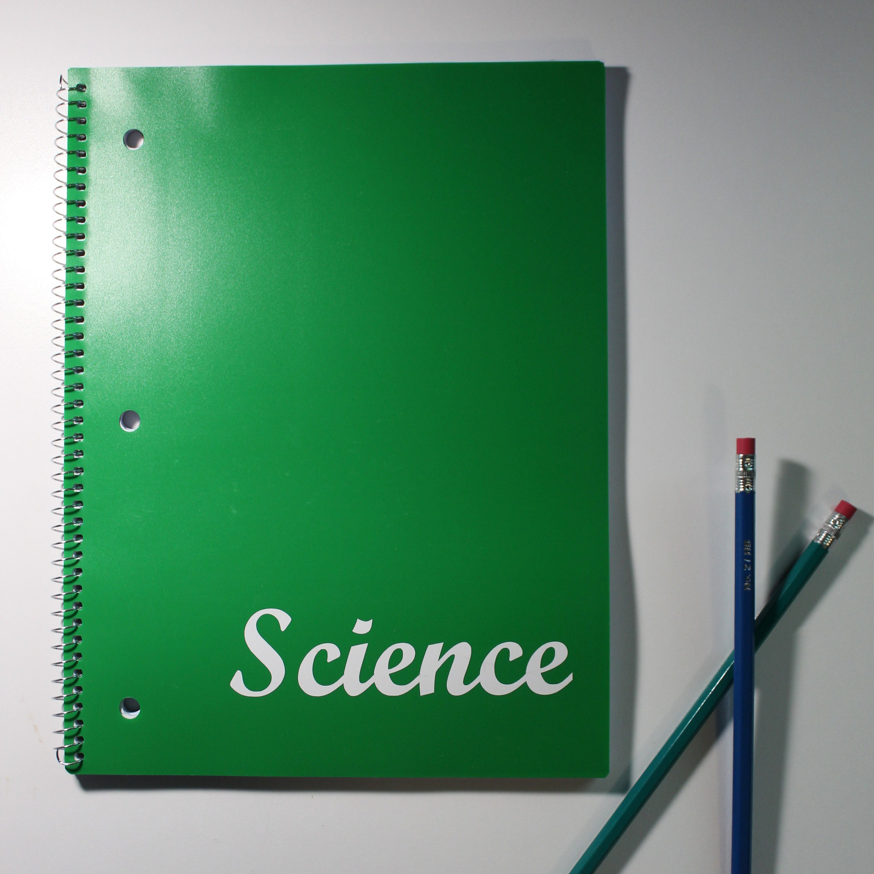 Custom Spiral Notebook With Vinyl Decal - Etsy