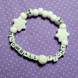 Single Kandi Bracelet Winter Themed pick Your Favorite - Etsy