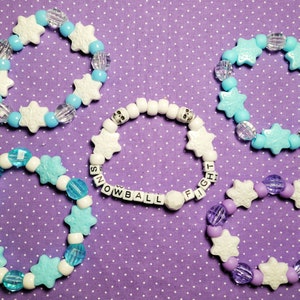 Single Kandi Bracelet Winter Themed pick Your Favorite - Etsy