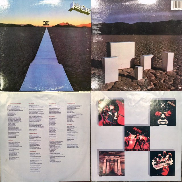 Judas Priest Point Of Entry Album