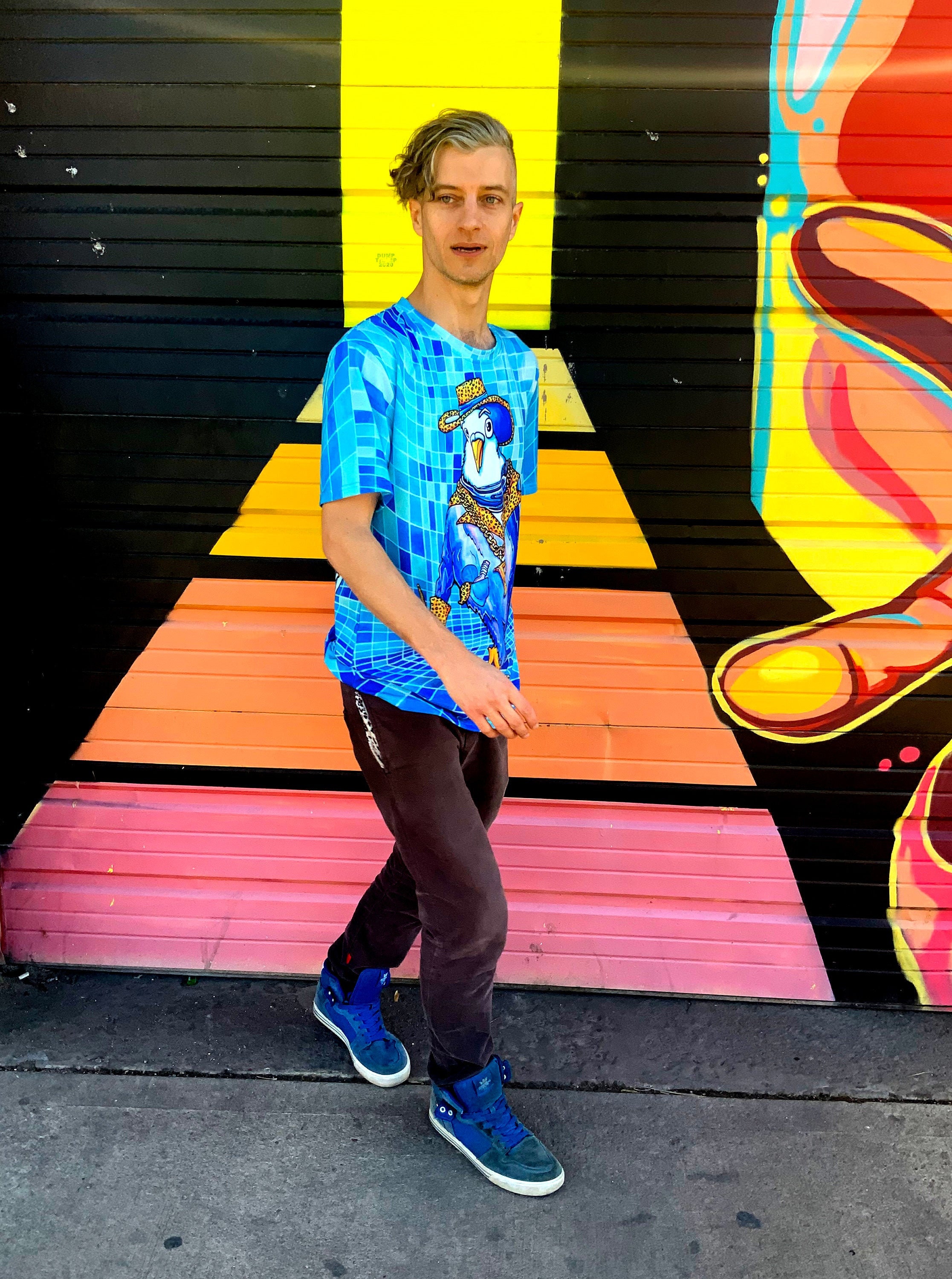 Plump Pimp Pigeon Tee Pigeons Playing Ping Pong Sublimated - Etsy