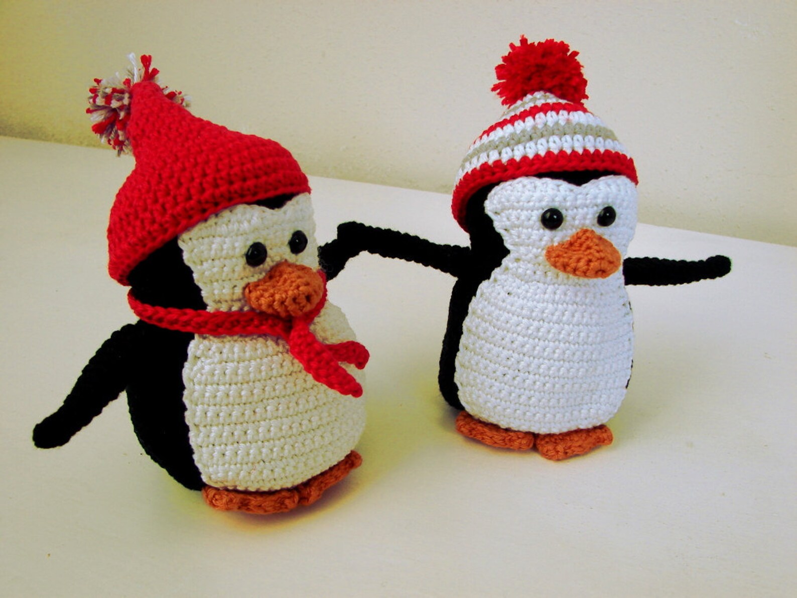 Penguin and Sled Crochet Pattern Winter Amigurumi Animal | Etsy