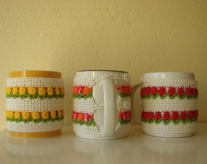 Daisy Dream Mug Cozy Pattern: Crochet Your Own Floral Bliss - Instant ...