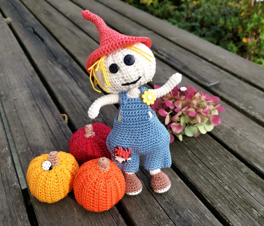 Scarecrow Sammy - Fall Decoration - Halloween Pumpkins - Etsy